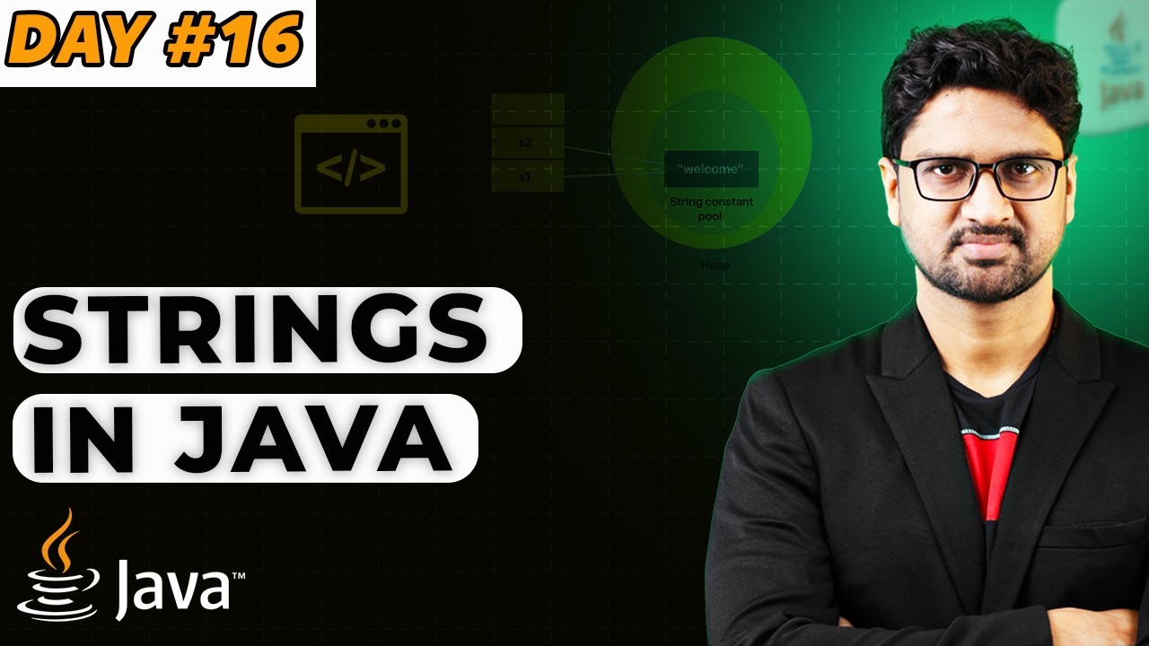 Strings In Java Vishwa Mohan Day 16 Youtube