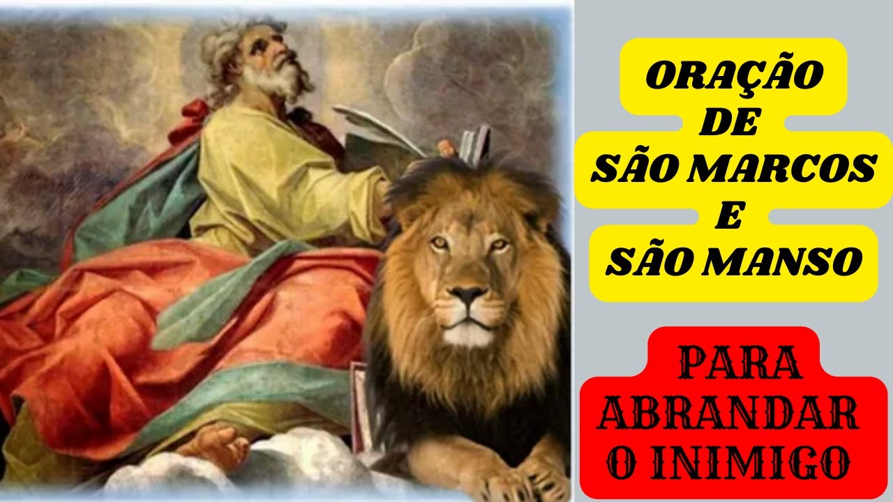 Oraçoes De Sao Marcos E Sao Manso Retoedu