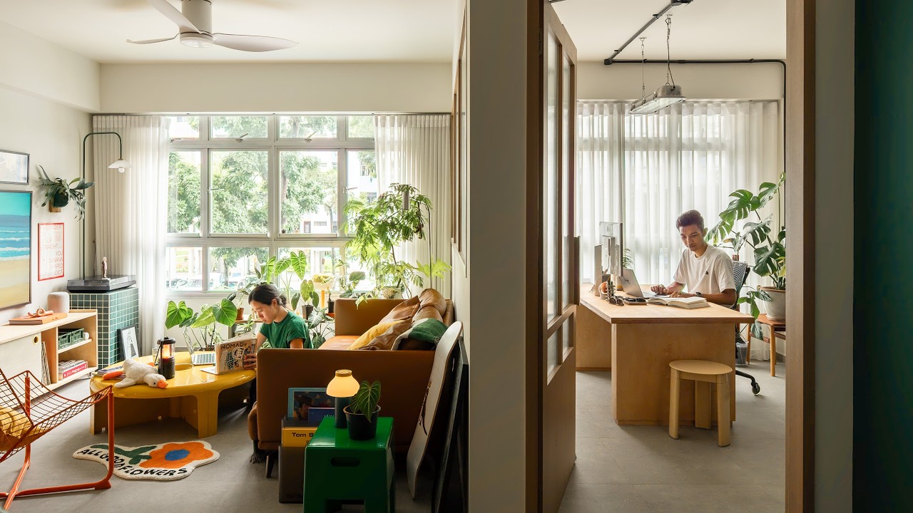 A Creative Duo Built Their Cosy Home With Diy Furniture Singapore