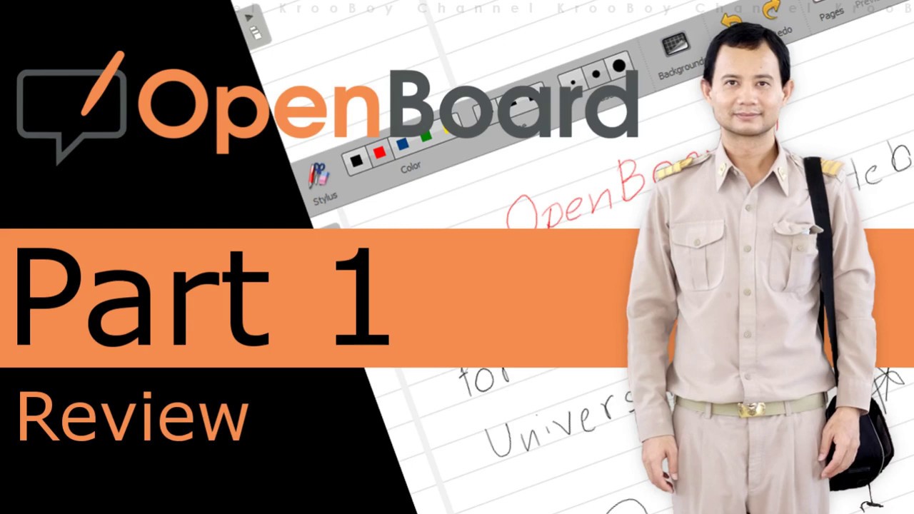 Openboard Part 1 Review Youtube