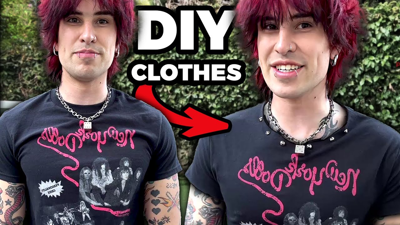 How To Diy Your Clothes Youtube