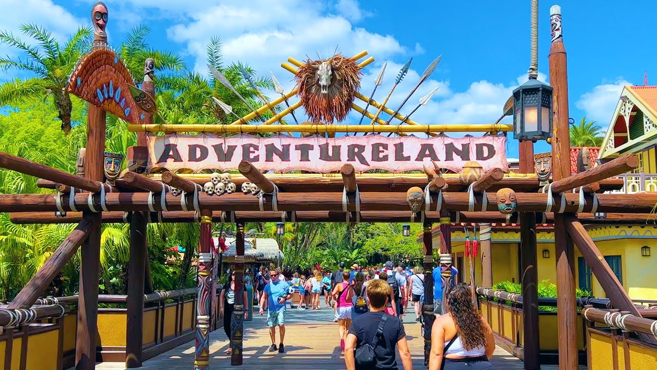Adventureland At Magic Kingdom Walt Disney World 2023 Walkthrough