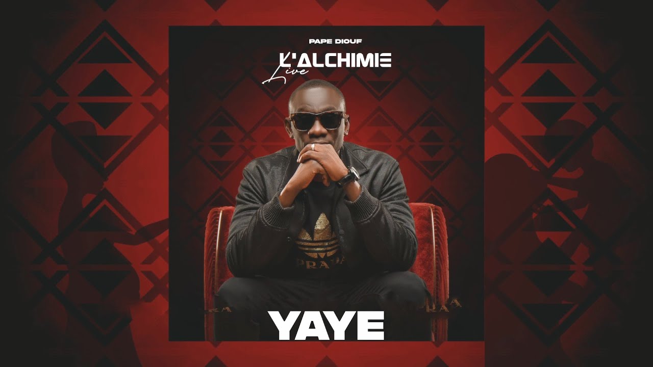 Pape Diouf Yaye Live Lyric Video Youtube