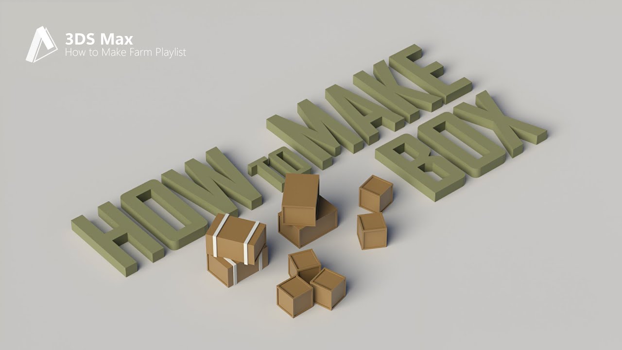 Box Modeling 3ds Max Youtube