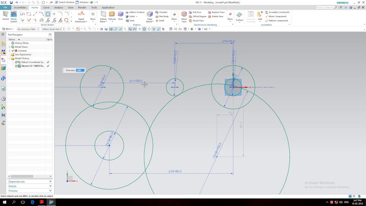 Nx 2d Tutorial E2 Youtube