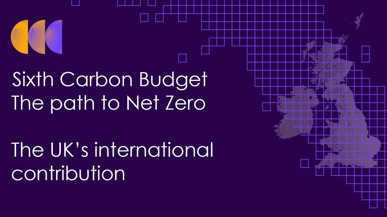 Event The Path To Net Zero The Uk S International Contribution Youtube