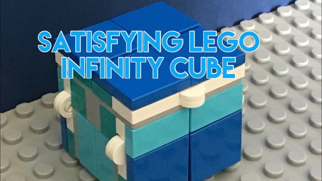 Satisfying Lego Infinity Cube Stop Motion Youtube