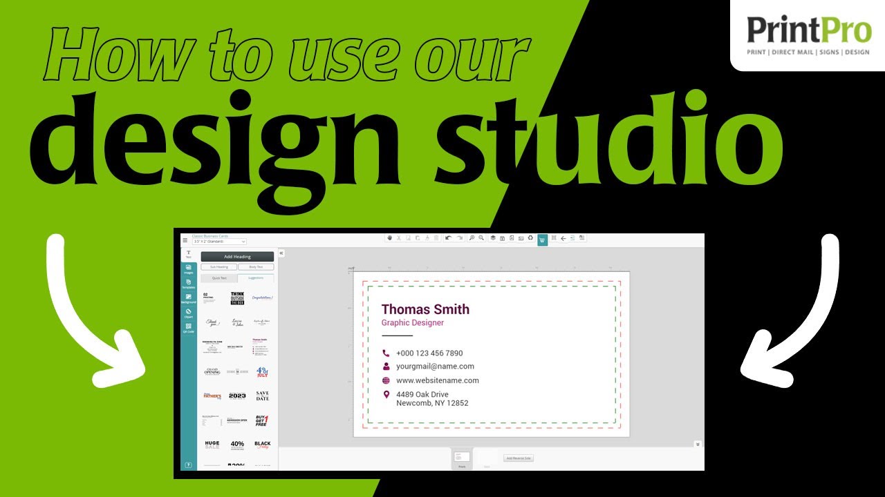How To Use Our Design Studio Youtube