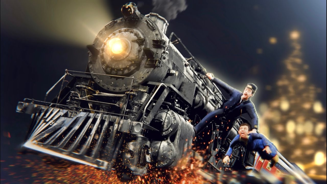 The Polar Express Off The Rails Youtube