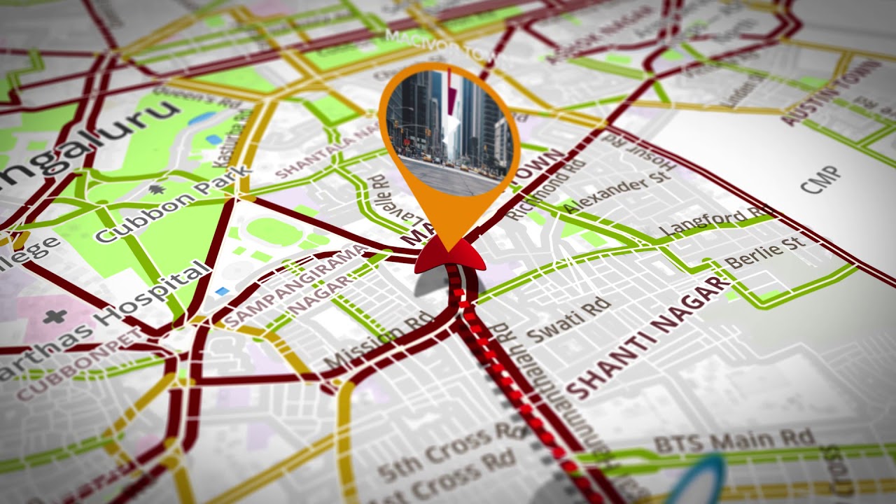 Map Route Generator Ae Template Youtube