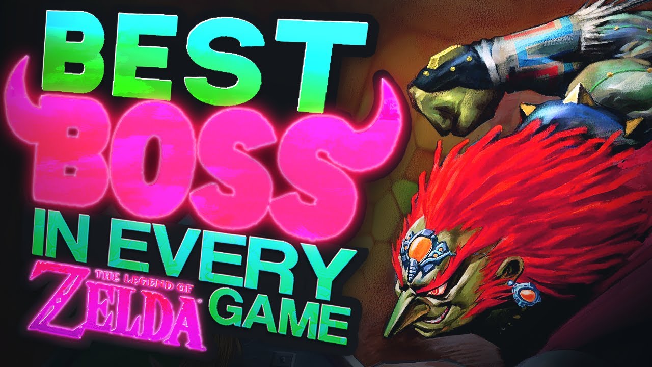 The Best Boss Battle In Every Zelda Game Youtube