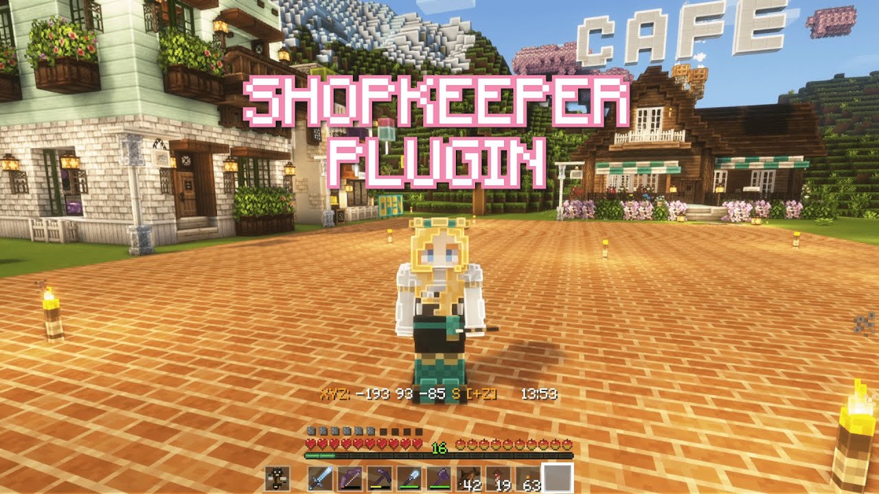Shopkeeper Plugin Tutorial Strawberry Smp êšéž Tagalog Youtube