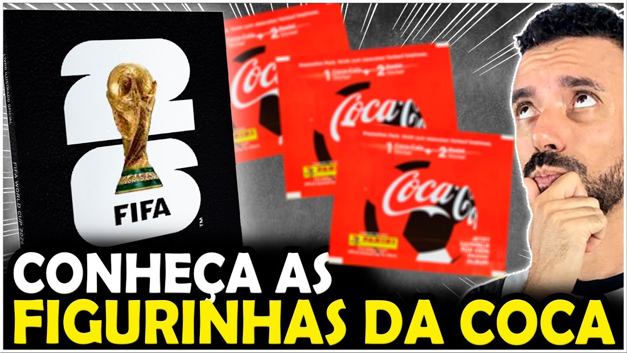 álbum Da Copa Do Mundo 2026 Terá Figurinhas Da Coca Cola Novamente