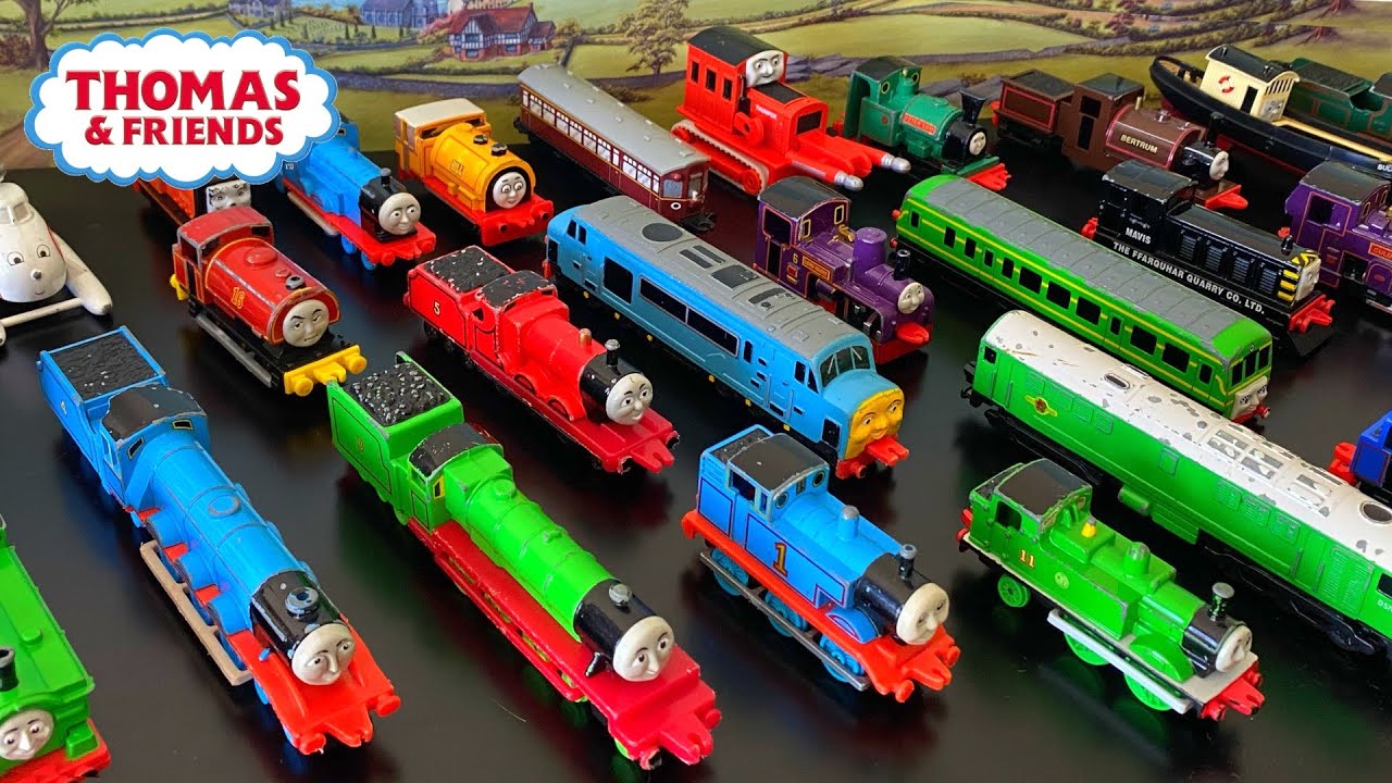 Thomas Friends Toy Train Collection Diecast Ertl Models Youtube