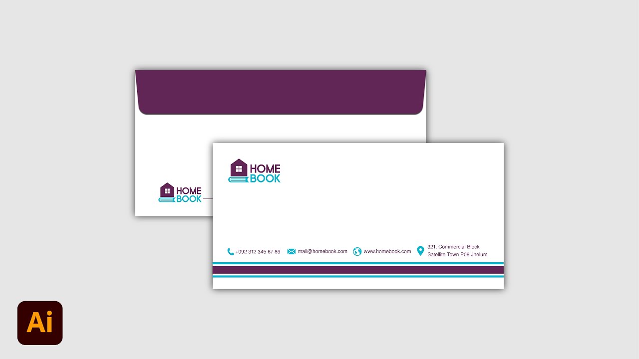 How To Draw Envelope Icon In Illustrator