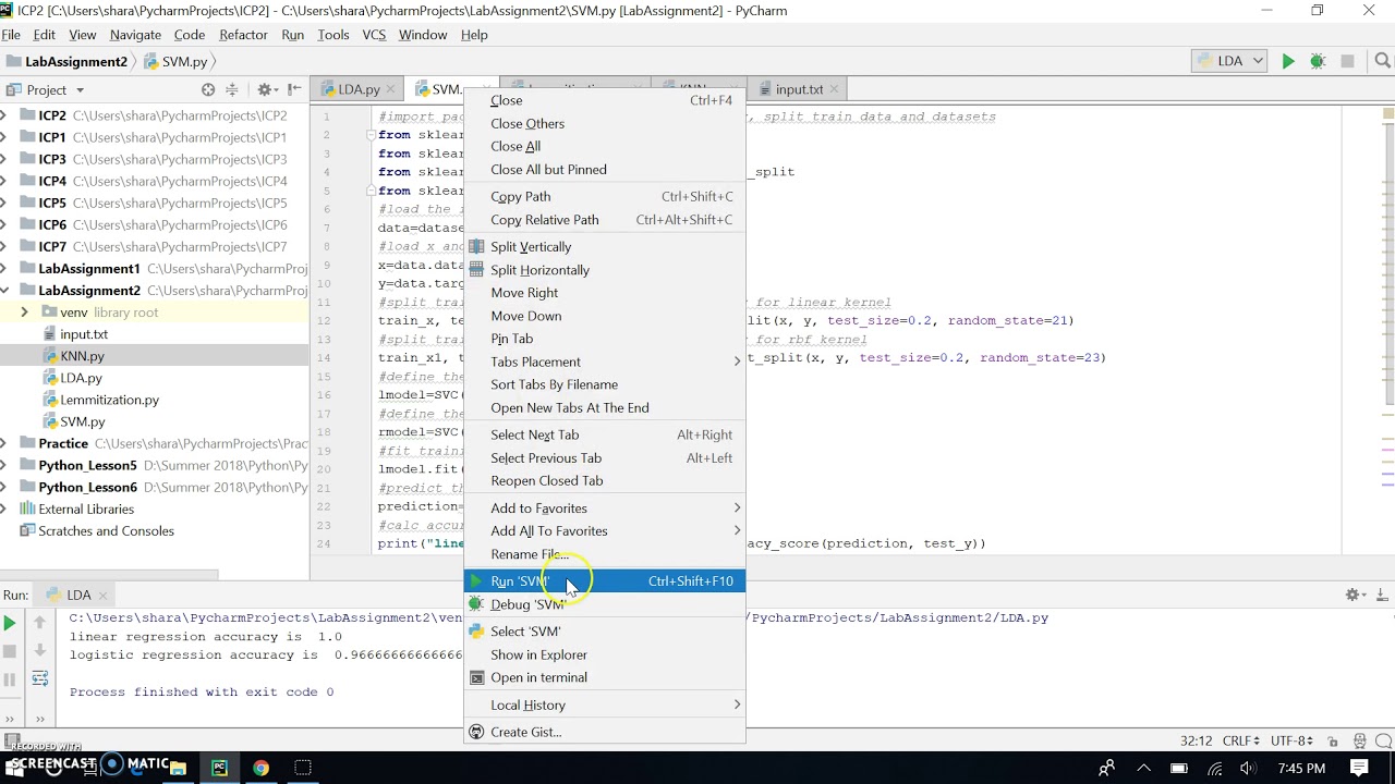 Python Lab Assignment 2 Youtube