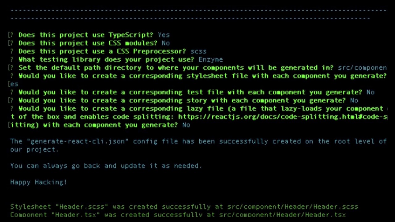 Create React App Typescript Template