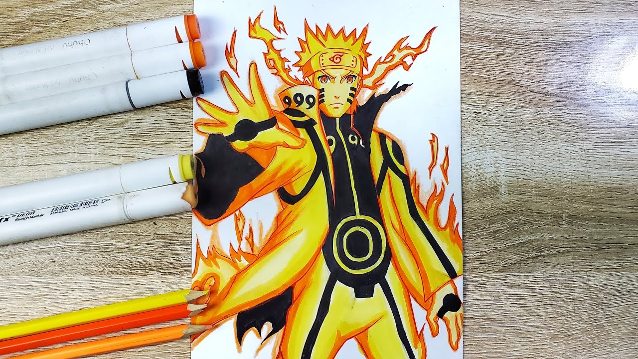 Naruto Chakra Mode Drawing Naruto Developed A Chakra Mode After