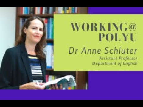 Getting To Know Our Faculty Member Dr Anne Schluter Youtube