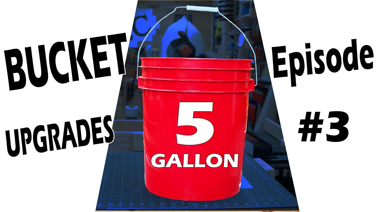 5 Gallon Bucket Hacks That You Need To Try Episode 3 Youtube