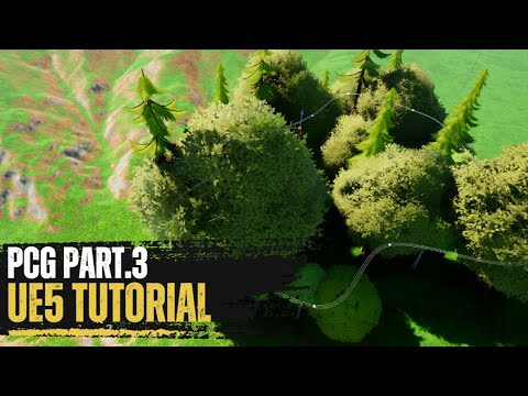 Ue5 Tutorials Pcg Part 3 Youtube