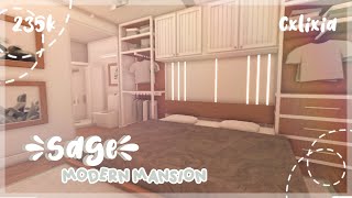 Bloxburg Sage рџњї Modern Family Mansion Interior Hou Doovi
