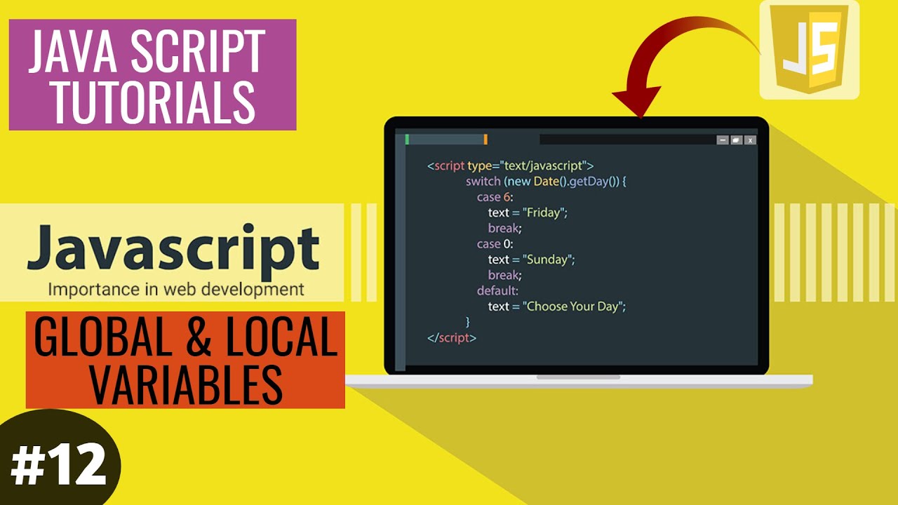 Javascript Tutorial For Beginners Global Local Variables Learn