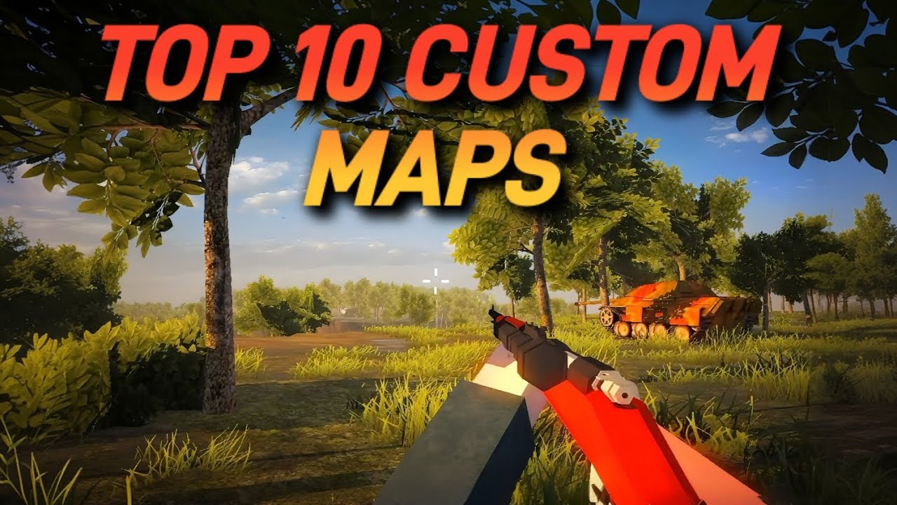 Top 10 Best Custom Maps For Polyfield You Must Try Youtube