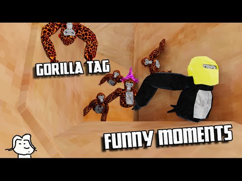 Gorilla Tag Funny Moments Canyons Edition Qna Youtube