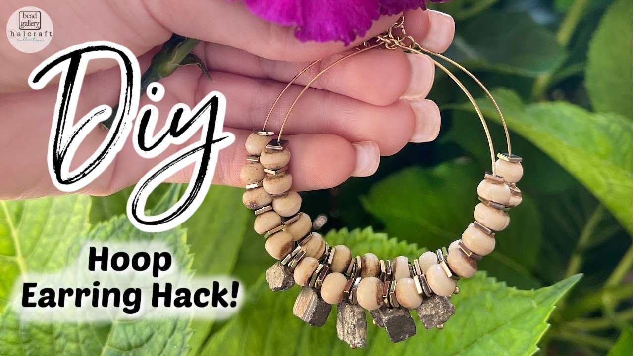 Hoop Earrings Made Easy With Memory Wire Try This Jewelry Making Hack
