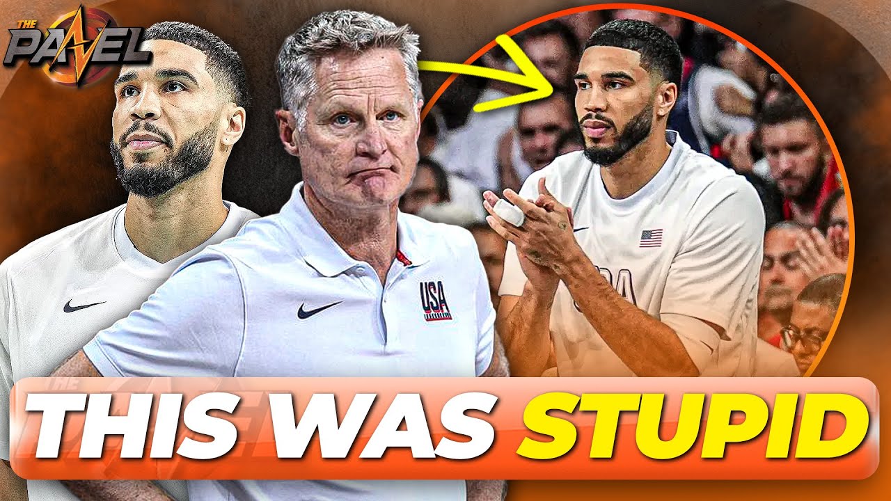 The Panel Gets Heated Over Jayson Tatum S Benching Youtube