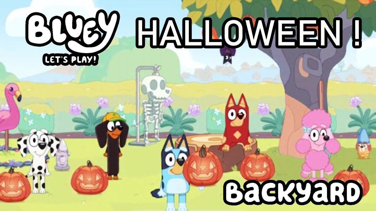 Bluey Let S Play It S Halloween In Bluey S House Youtube