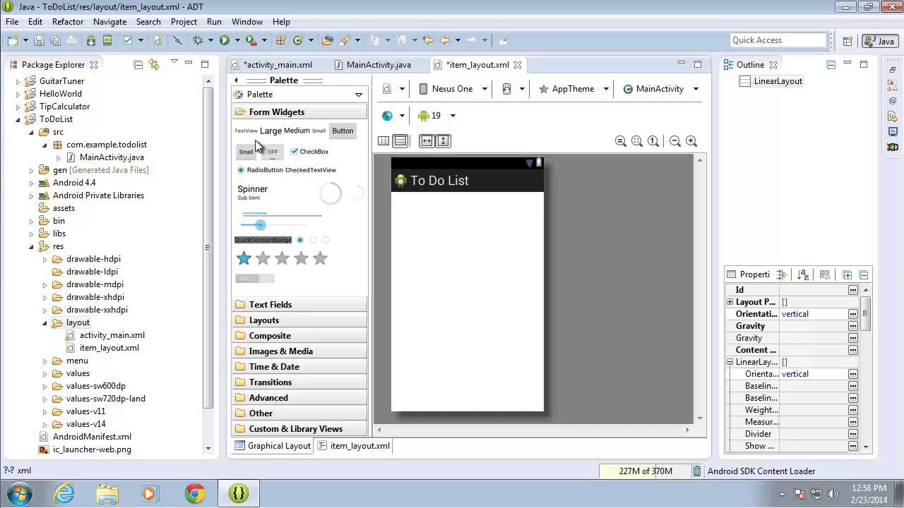 Android Listviews Youtube