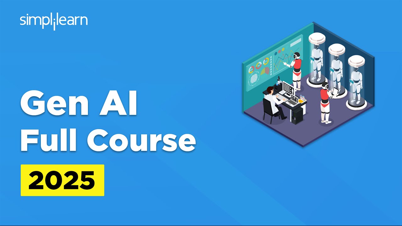Gen Ai Full Course 2025 Gen Ai Tutorial For Beginners Gen Ai