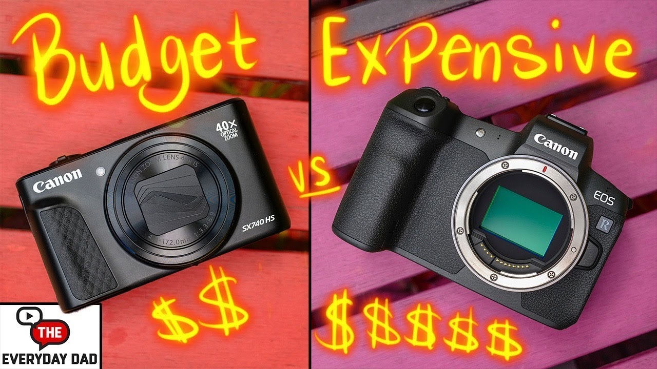 Expensive Camera Vs Cheap Camera Canon Eos R Vs Sx740 Youtube