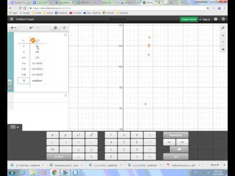 Map4c 6 6b 6 7 Solving Exponential Equations Using Desmos Youtube