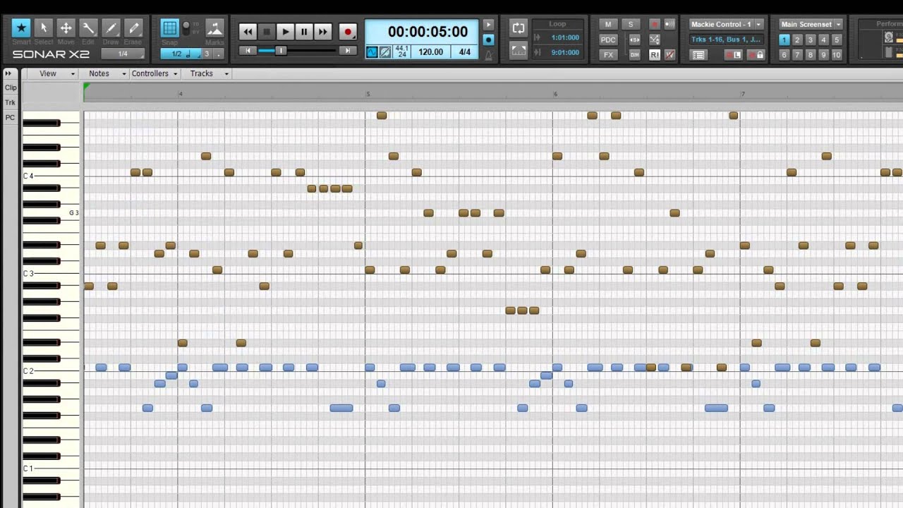 Piano Roll View Cakewalk Forums