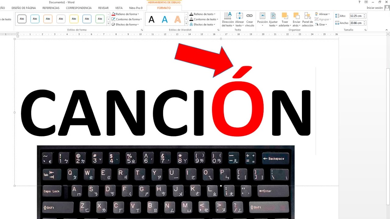 Como Poner Acento Tilde En Word Youtube
