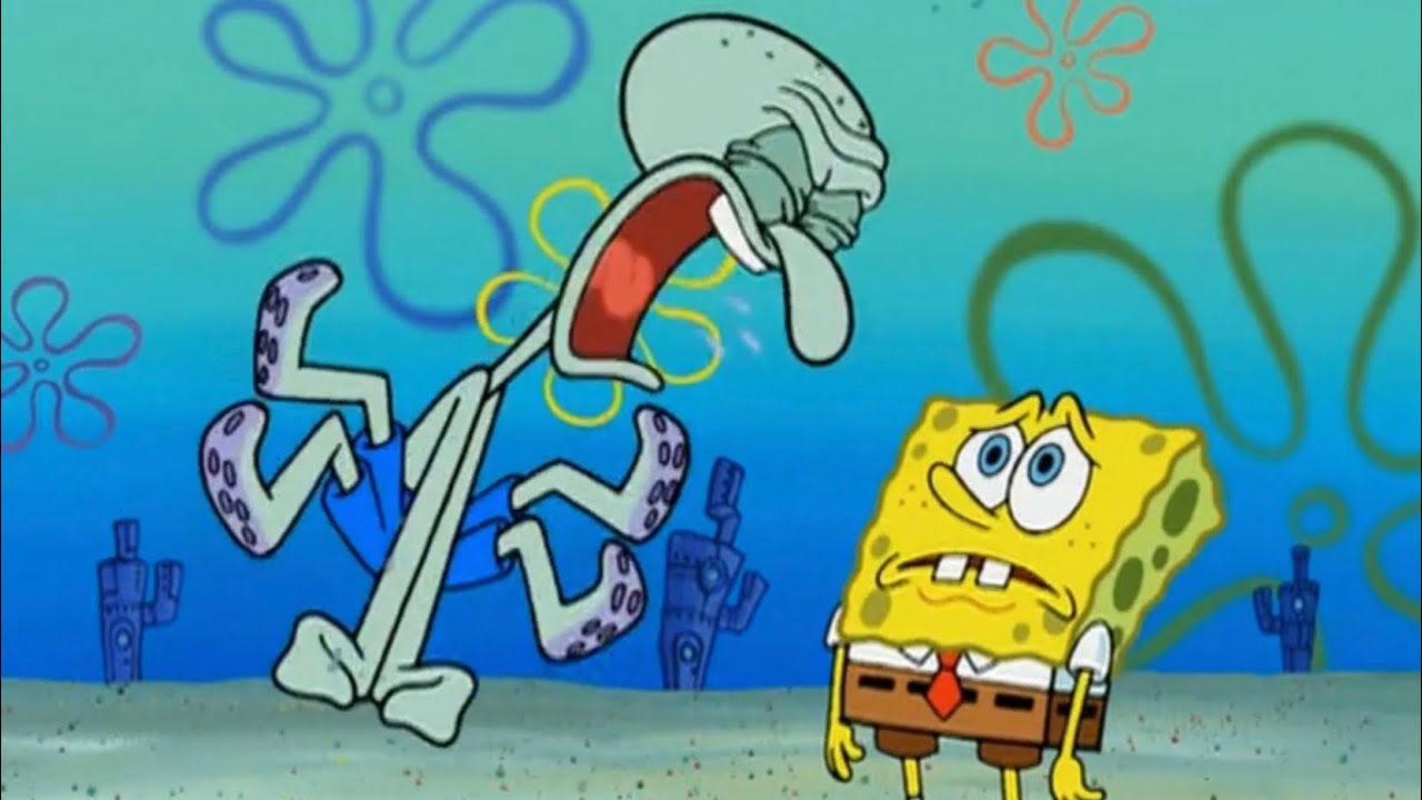 Spongebob Hi Squidward Hey Spongebob Youtube