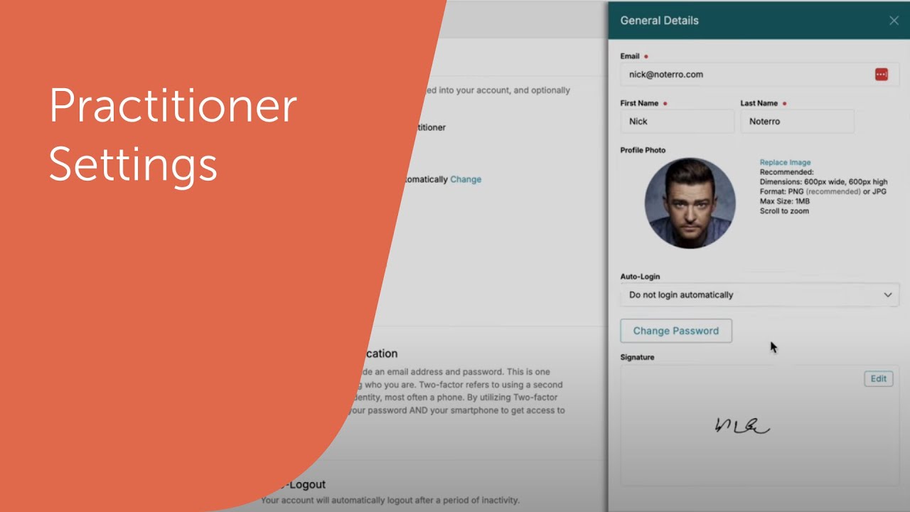 How To Set Up Your Practitioner Account In Noterro Step By Step Guide