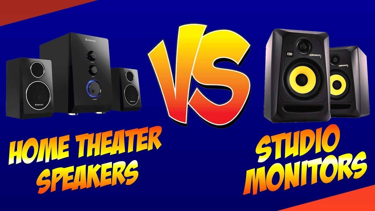 Studio Monitors Vs Speakers At Hamish Gellatly Blog