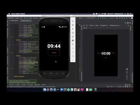 Count Down Timer Temporizador En Android Studio Youtube