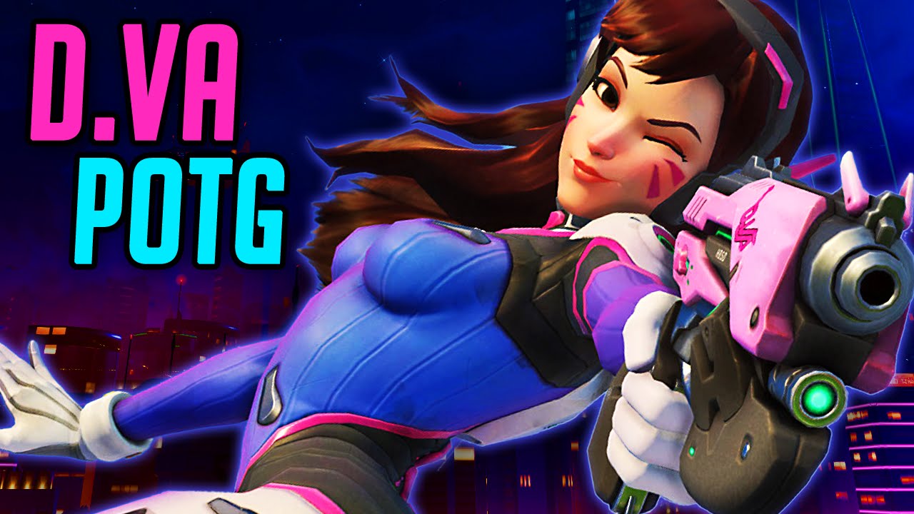 Nerf This D Va Potg Montage Overwatch Youtube