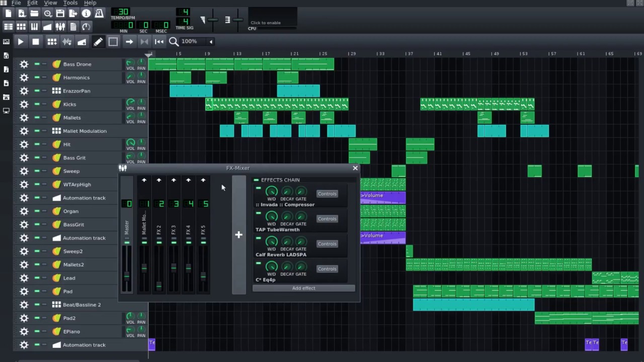 Lmms Triple Oscillator Synth Music Tutorial Youtube