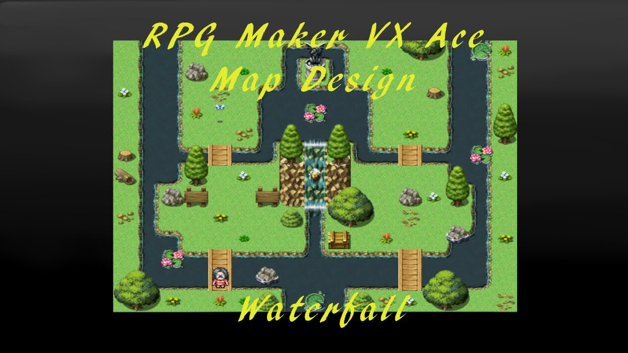 Rpg Maker Vx Ace Map Design Waterfall Youtube