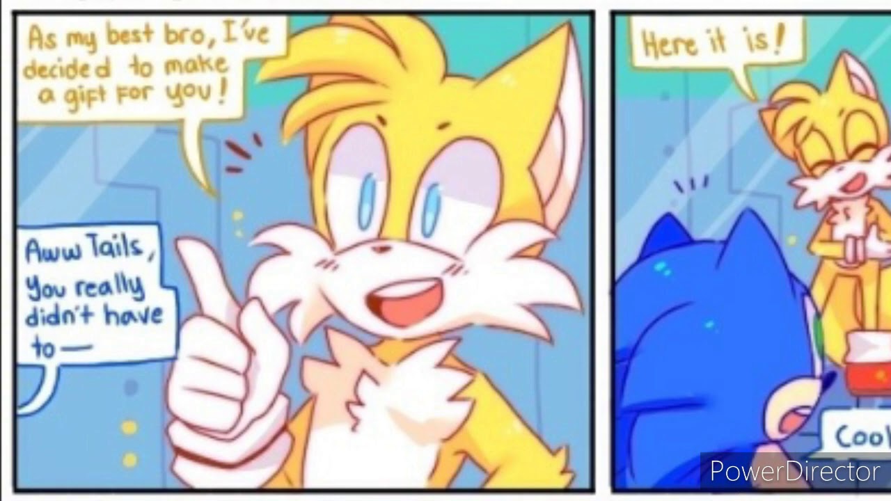 Sonic And Tails Comic Dub Tails Special Surprise Youtube