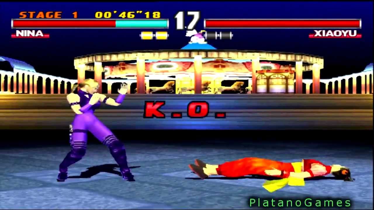 Classic Tekken 3 Arcade Edition Nina Williams Arcade Mode Hd