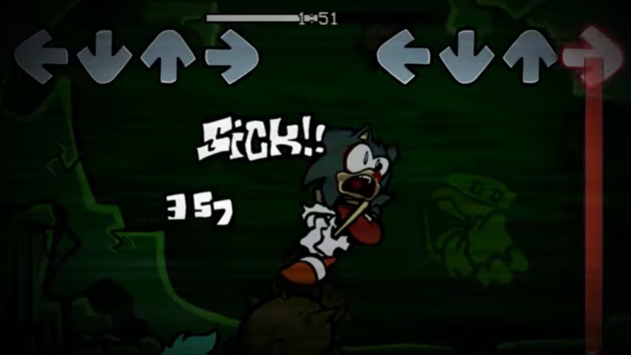Friday Night Funkin Sonic Below The Depths Sink Fnf Mods Youtube