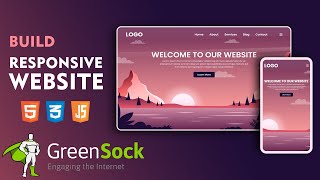 How To Make A Website Using Html Css Javascript Gsap Responsive With
