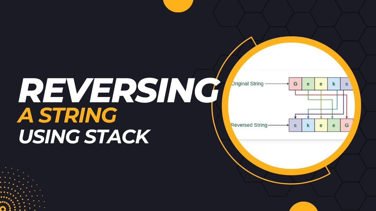 Reversing A String Using Stack In Python Youtube
